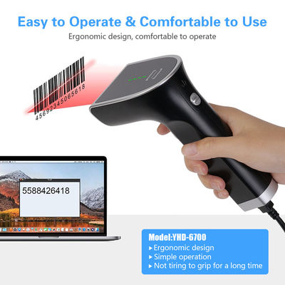 Auto Induction Continuous 2D Barcode Reader Handheld Barcode Scanning Gun