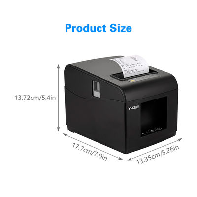 Desktop Receipt 80 Mm Thermal Printer For Pos System Printing YHD-80E